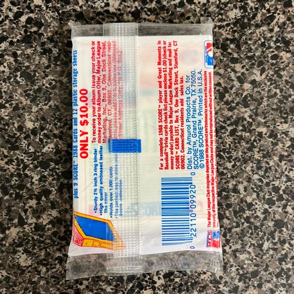 & Other Stories | Toys | 988 Score Baseball Card Pack Lloyd Mosby Blue ...